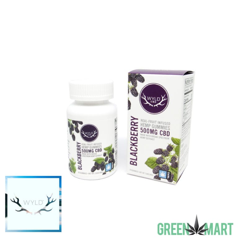 Wyld CBD Blackberry Hemp Gummies | Green Mart Beaverton Wyld CBD Blackberry Hemp Gummies | Green Mart Beaverton